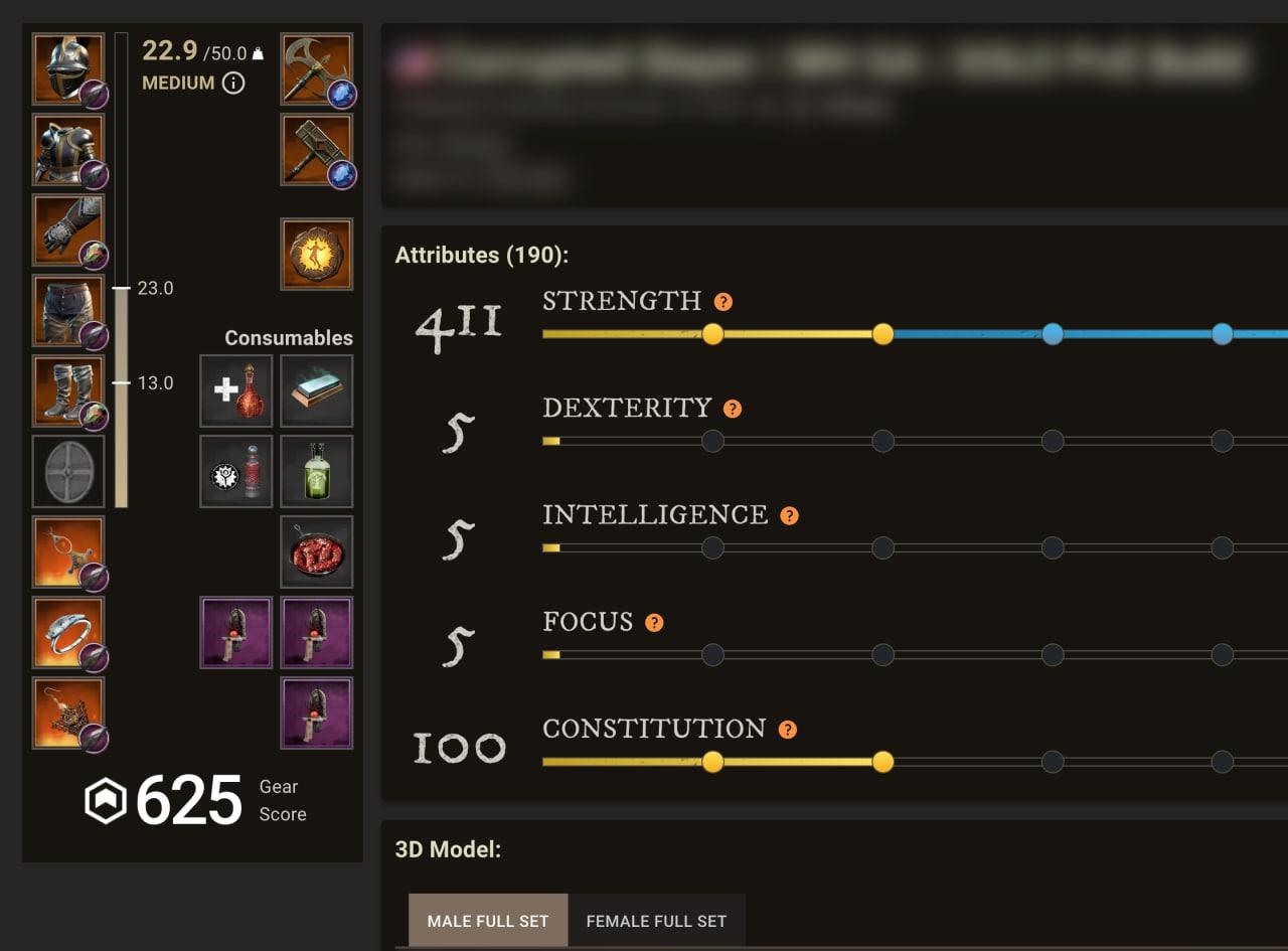 Best builds for New World characters created with NW Guide, Page 1